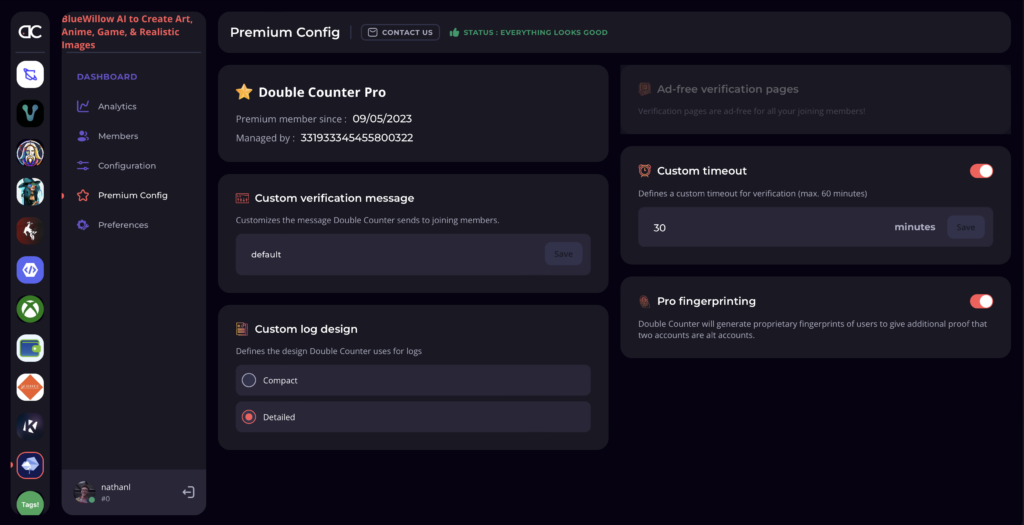 Double Counter Pro - Take your server security to the next level