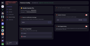 Double Counter Pro - Take your server security to the next level
