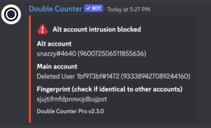Double Counter Pro - Take your server security to the next level