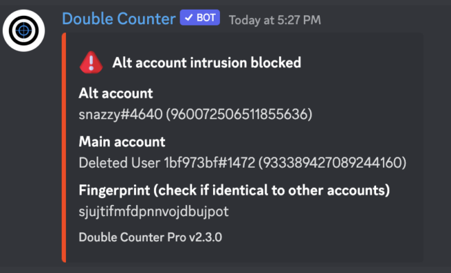 Double Counter Pro - Take your server security to the next level
