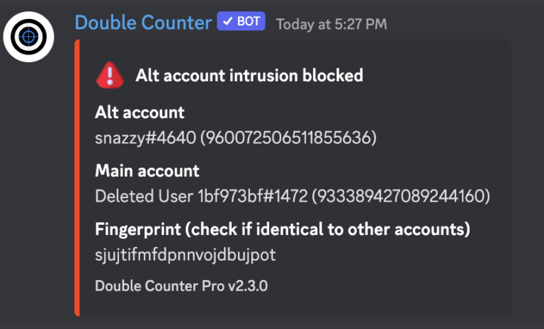 Double Counter Pro - Take your server security to the next level